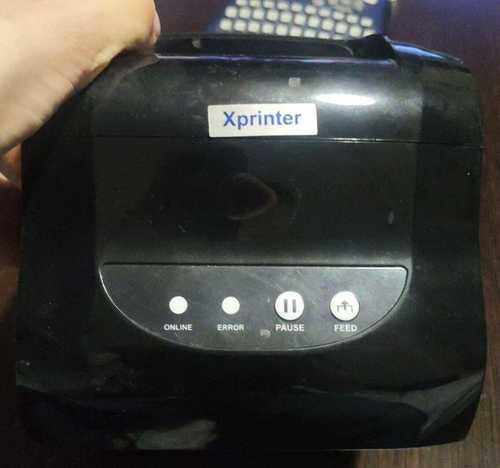 Термопринтер этикеток xprinter xp 365b