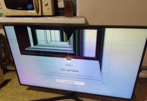Телевизор на запчасти Samsung ue43nu7470u