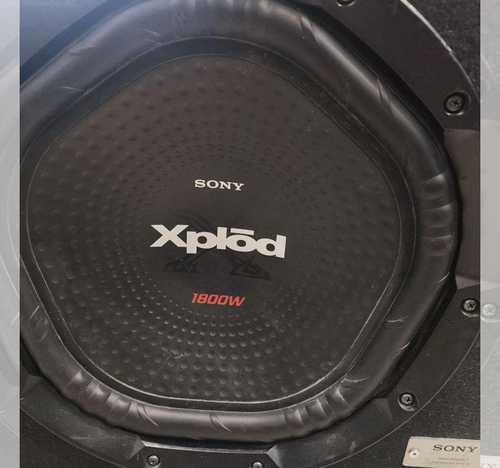 Сабвуфер Sony xplod 1800w