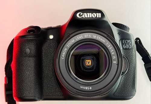 Фотоаппарат Canon 60d kit 4к пробег