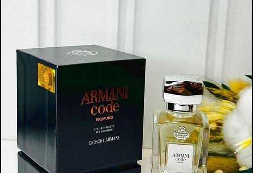 Стойкие мужские духи Armani Code Profumo
