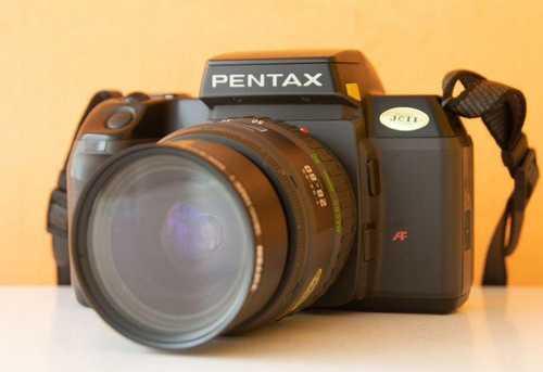 Пленочный фотоаппарат Pentax SF10 (SF7) + 28-80mm