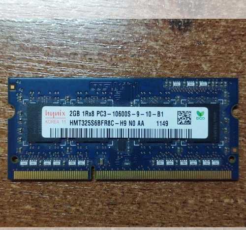 Оперативная память ddr3 2gb 1333