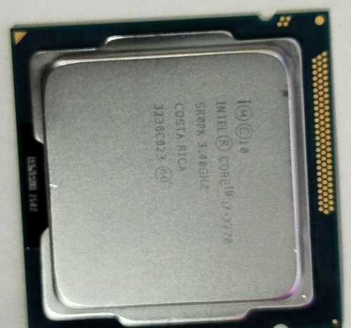 Процессор intel core i7 3770k