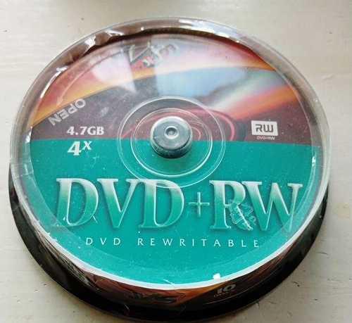 Новые чистые DVD+R/RW-диски