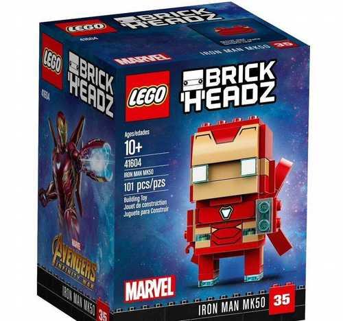 Lego BrickHeadz 41604 Iron Man