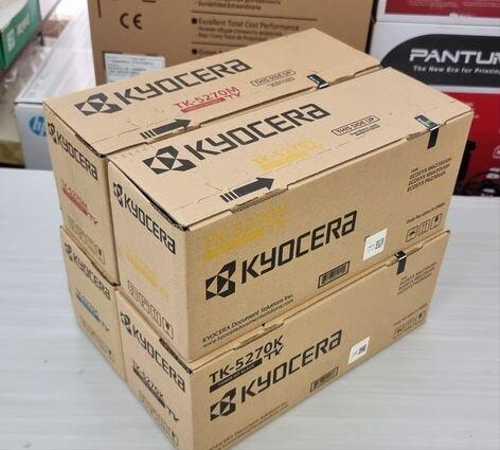 Комплект картриджей Kyocera TK-5270 4 шт.(новые)