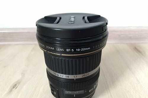 Canon EFS 10-22mm f3.5-4.5 USM