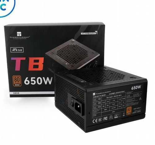 Блок питания 650W Thermalright TR-TB650S 80  Bronze