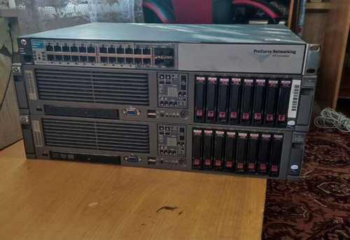 Сервер HP proliant dl380 G5