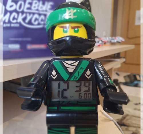 Часы - будильник Лего Ниндзяго Lego ninjago