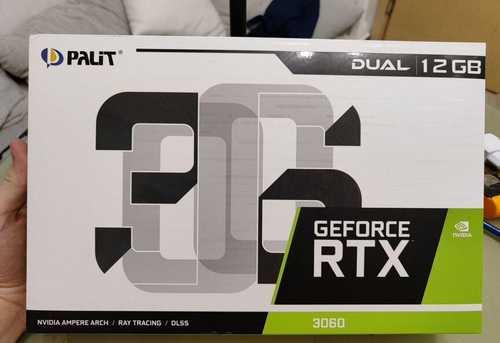 Palit nvidia GeForce RTX 3060 dual (LHR) 12GB