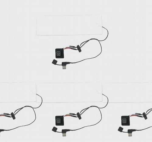 1-10 шт. USB электрическая грелка, электрический тканевый обогреватель, водонепроницаемая куртка, об