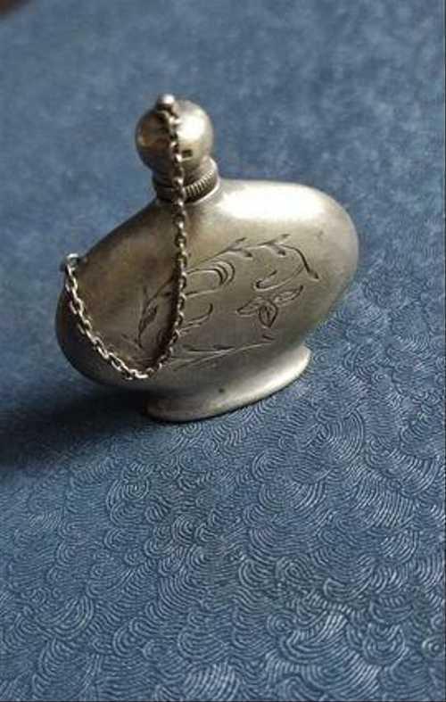 Флакон Дух Эпохи серебро 875 СССР
