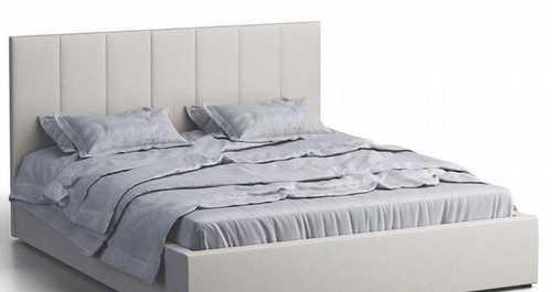 Кровать двуспальная Афина 3 160 с пм белая с Матра