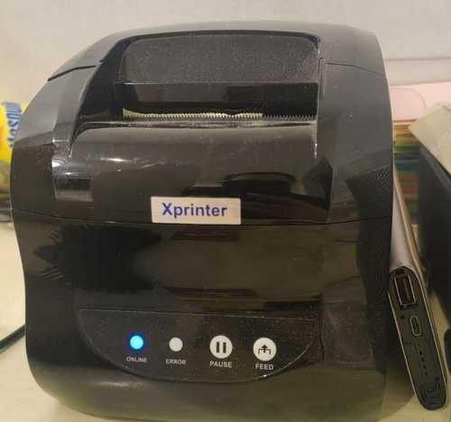 Термопринтер для печати этикеток xprinter 365b