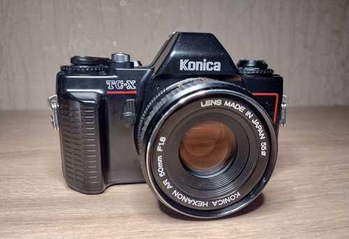 Редкая Konica TC-X + Konica Hexanon AR 50 mm f1.8