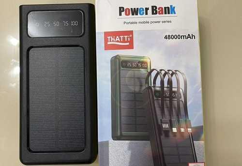 Power Bank Solar 48000 mAh