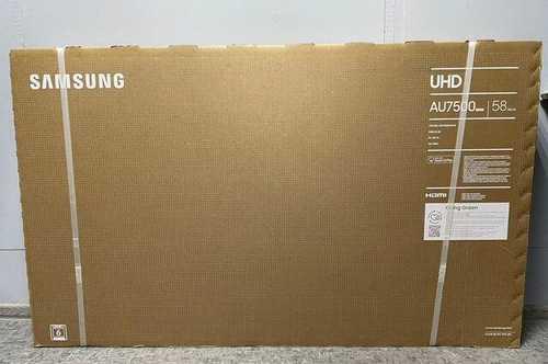 Телевизор samsung ue58au7570uxru