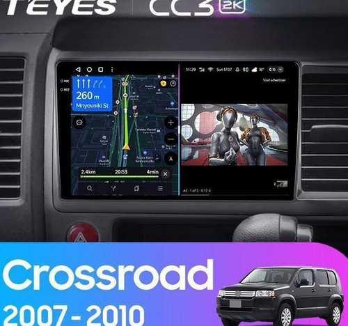 Магнитола для Honda Crossroad Teyes CC3 2k 4/64