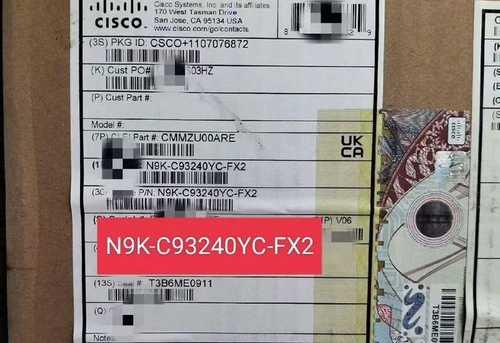 Коммутатор Cisco N9K-C93240YC-FX2 Nexus