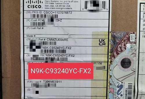 Коммутатор Cisco N9K-C93240YC-FX2 Nexus