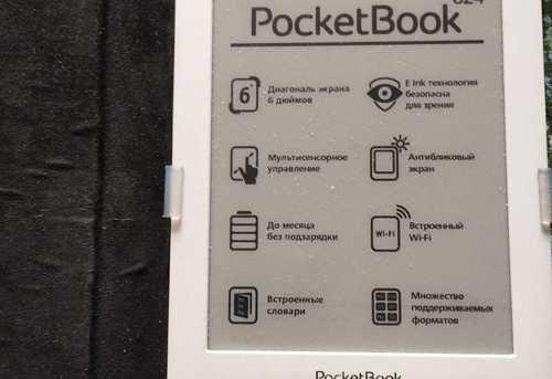 Электронная книга pocketbook 624 без подсветки