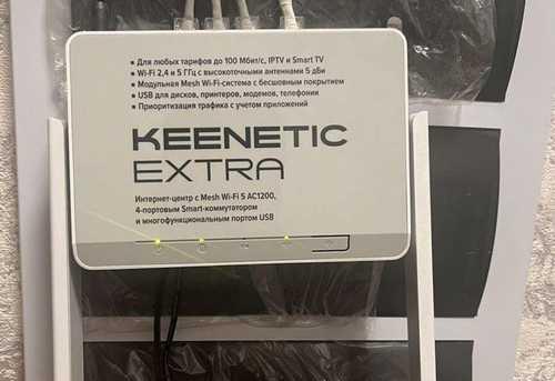 Wi-Fi роутер keenetic Extra, AC1200, белый