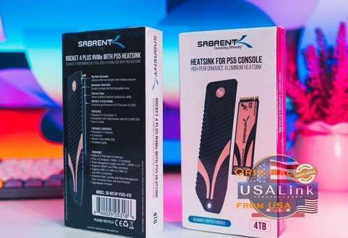 Радиатор Sabrent Heatsink для PS5 (модель SB-pshs)