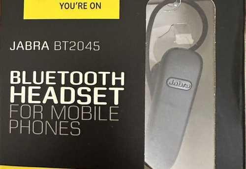 Bluetooth моно гарнитура Jabra BT2045