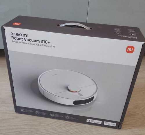 Робот пылесос xiaomi robot vacuum s10 plus