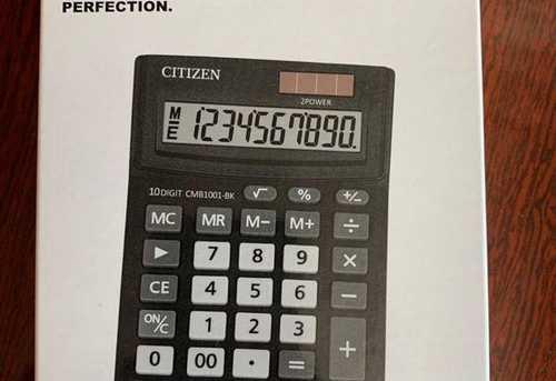Калькулятор бухгалтерский citizen CMB1001 черный