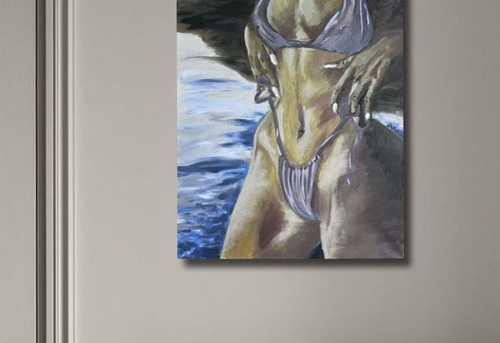 Картина маслом на холсте Naked, художника Dafuq