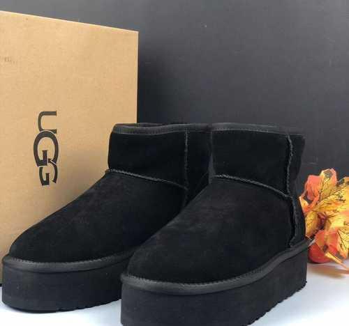 Угги Ugg Classic Mini Platform Black