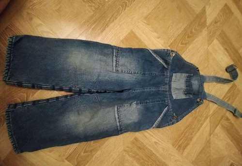 Комбинезон джинсовый 98