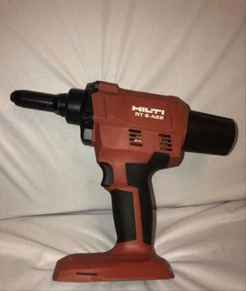 Аккумуляторный заклепочник Hilti RT 6-A22