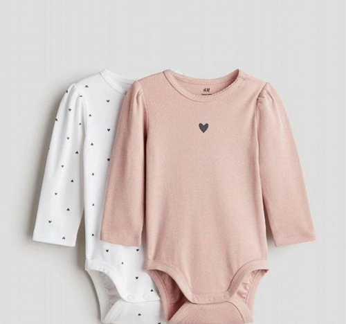 86 Новое комплет Боди на девочку H&M оригинал