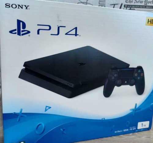 Приставка Sony Playstation 4 1Tb новая
