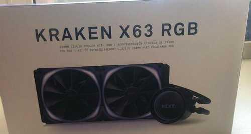 Система охлаждения nzxt Kraken X63 RGB