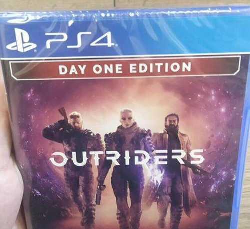 Outriders - DAY ONE edition PS4, русская версия