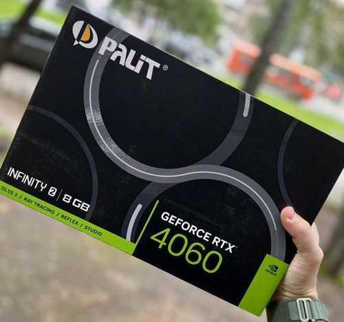 Видеокарта Palit rtx4060 infinity2 8gb