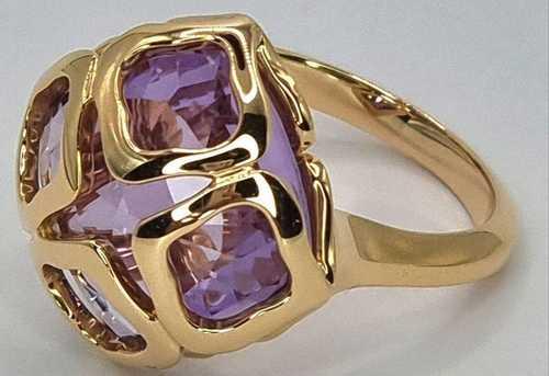 Золотое кольцо Chopard Imperiale, Аметист, новое