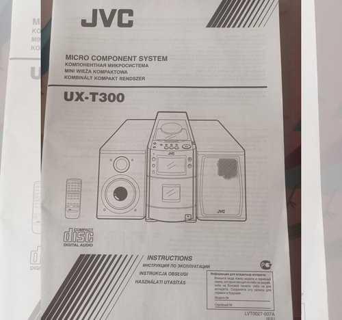 Jvc ux t300