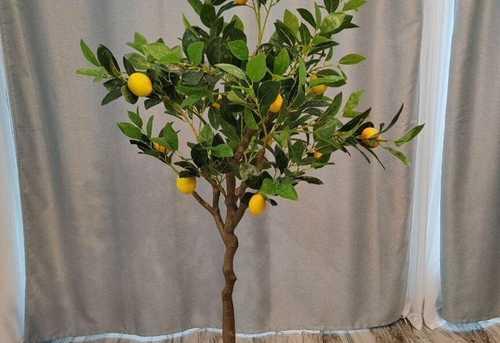 Искусственное растение лимон декоративный