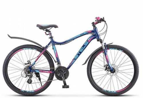 Велосипед 26" stels Miss-6100 MD (19" Тёмно-синий)