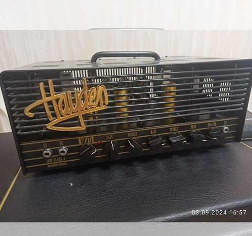 Ламповая гитарная голова Hayden Mofo 30W/2W +обмен
