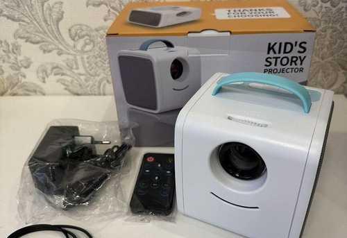 Мини проектор Projector kids story Q2