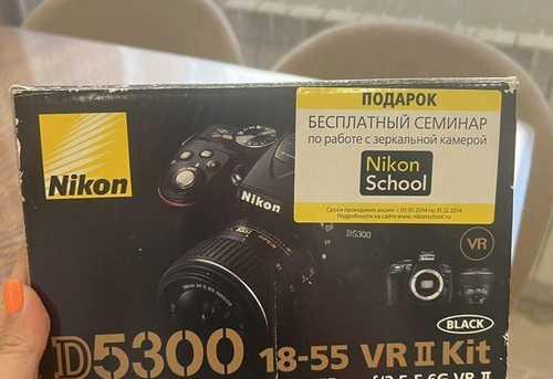 Фотоаппарат nikon D5300 VR2 Kit