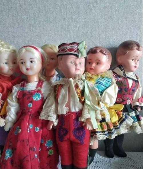 Куклы Чехословакии 30см