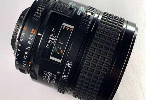 Объектив Nikon 60mm f/2.8D AF Micro-Nikkor